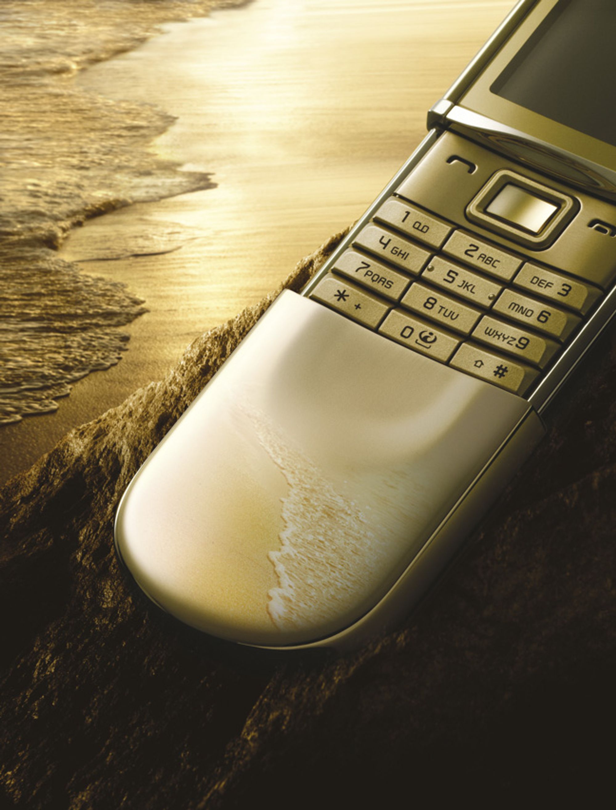 Nokia Lanserer 8800 Sirocco Gold Tek no
