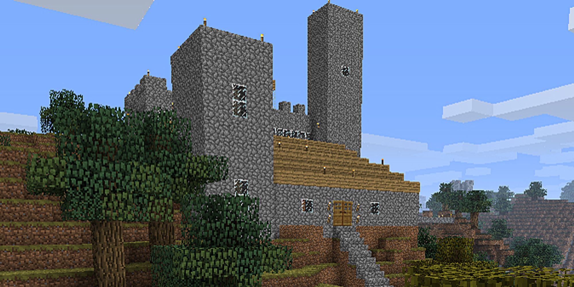 Minecraft Side View