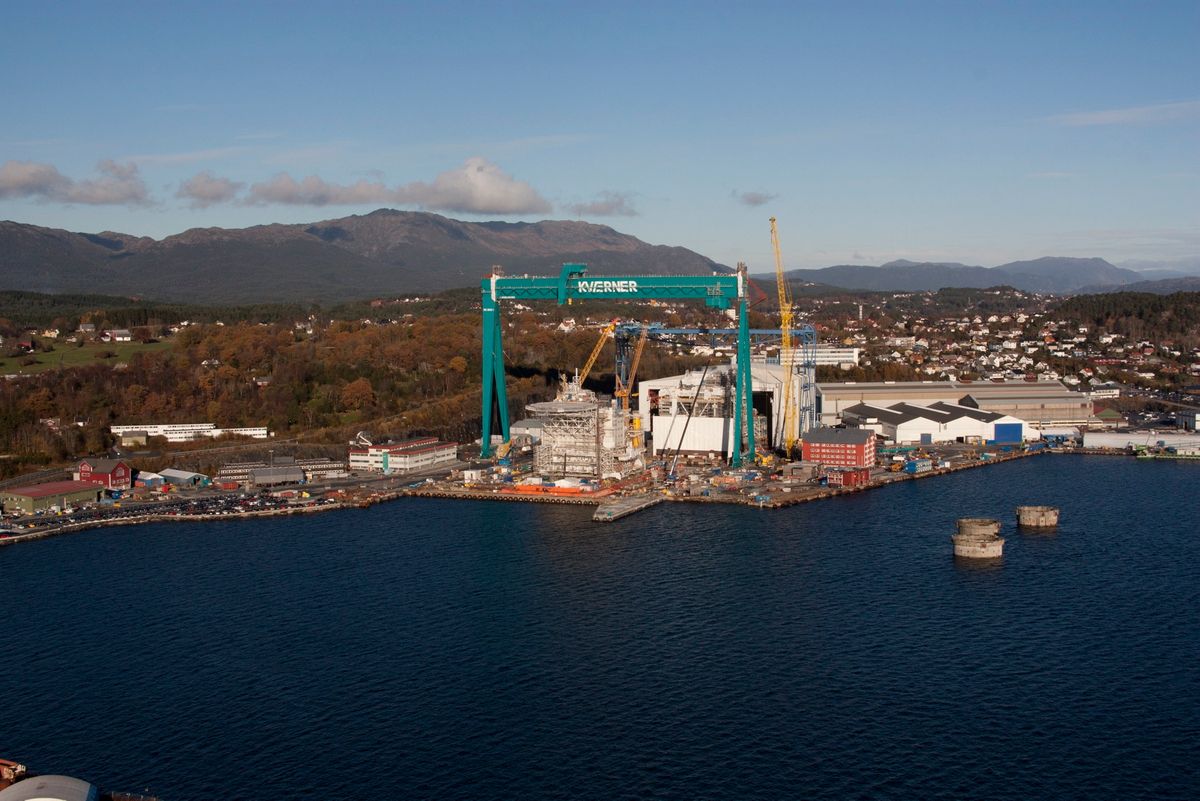 Kværner har fått Nord-Europas største kran - Tu.no