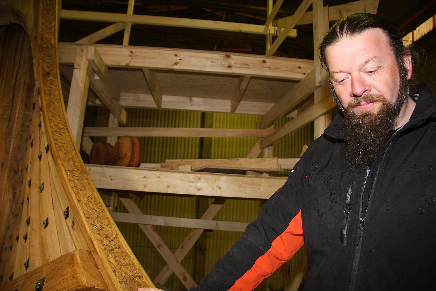 Se verdens største vikingskip ta form - Tu.no