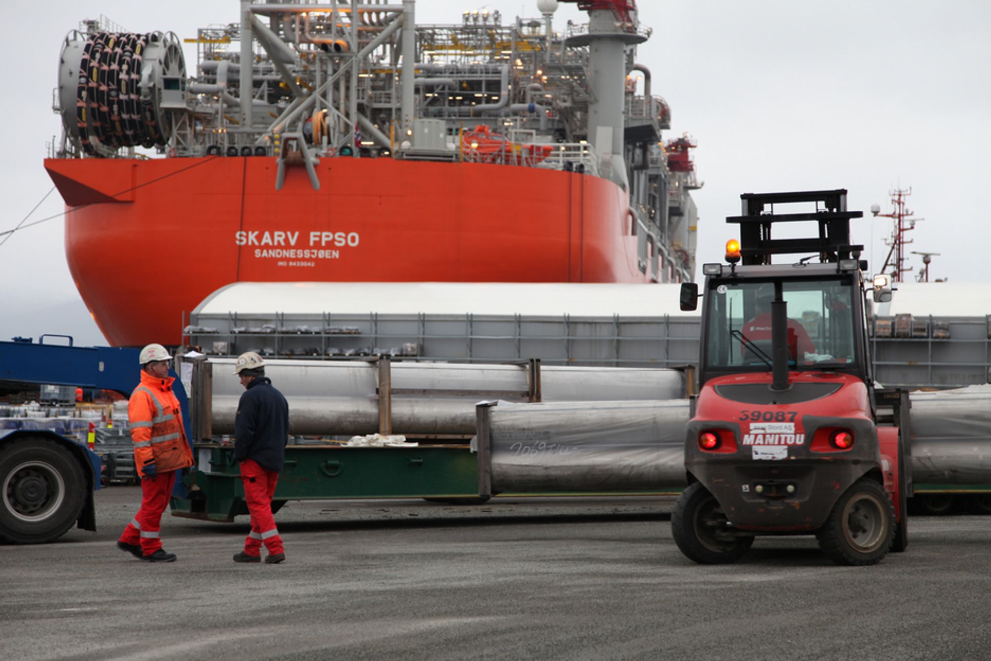 Klargjør Skarv på Stord - Tu.no