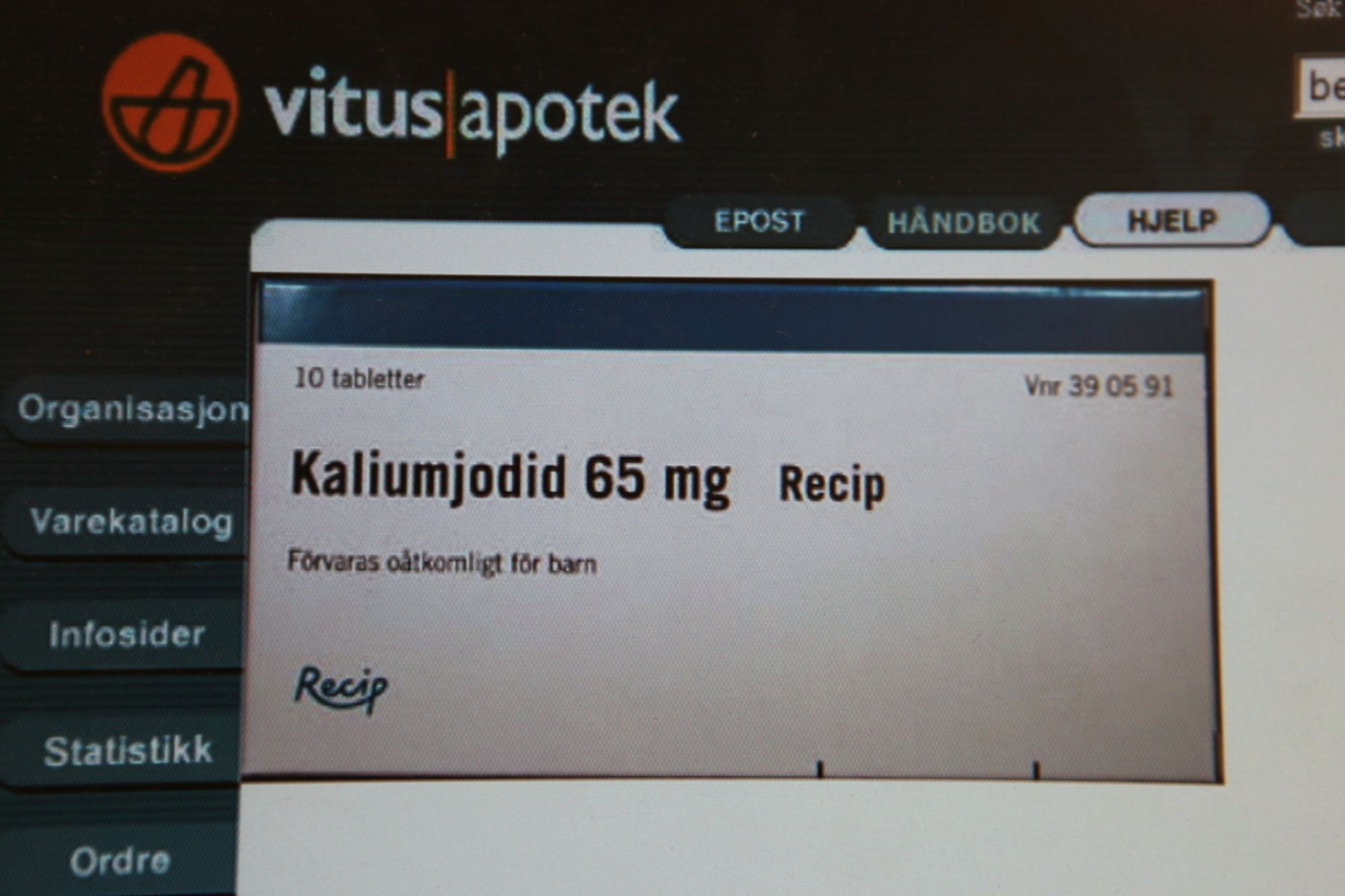 Får ikke jodtabletter | Tu.no