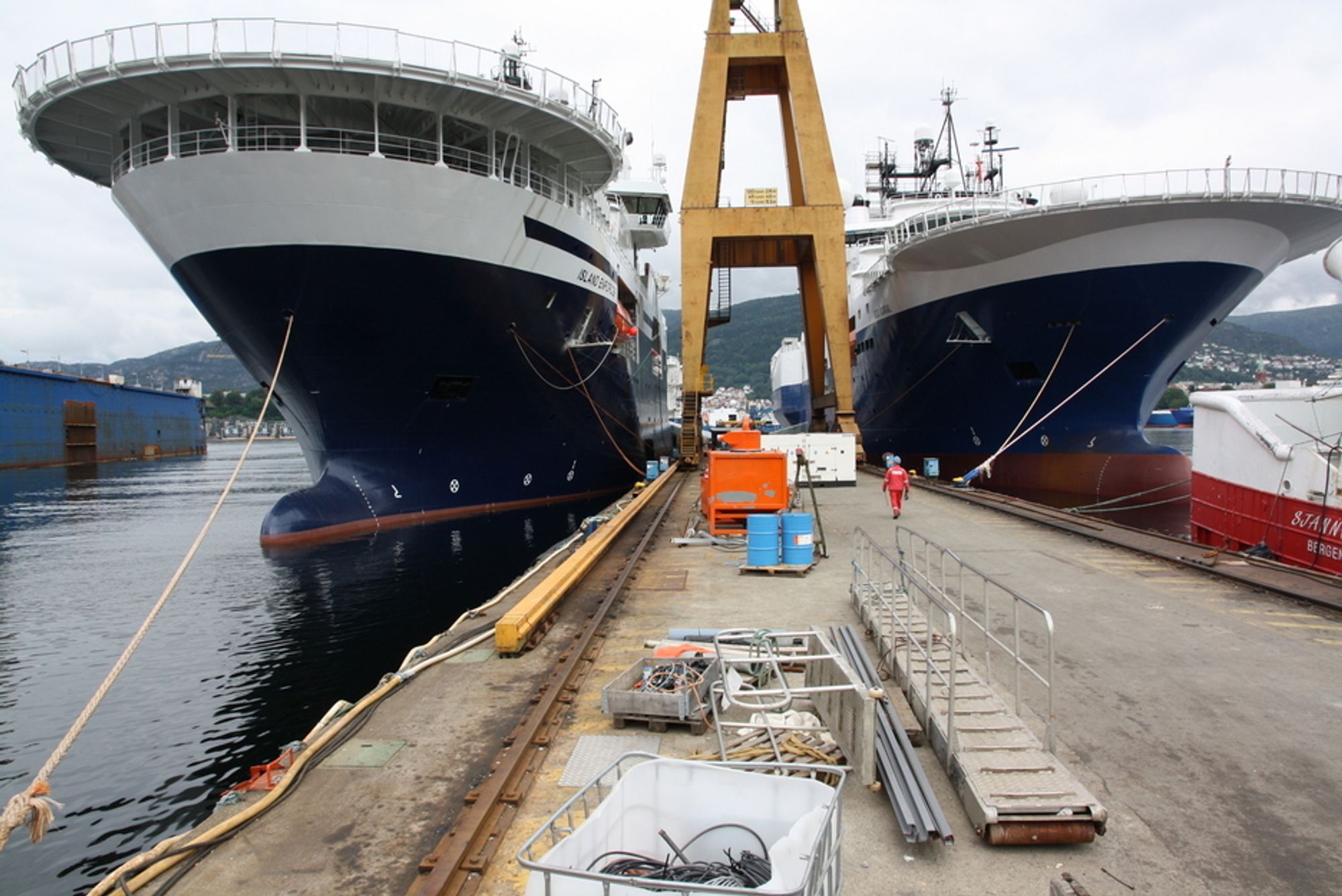 Hektisk for verft i Bergen - Tu.no