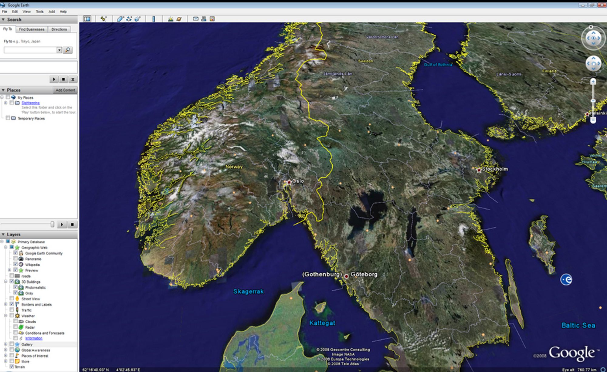 Google Earth på norsk i sollys - Tu.no