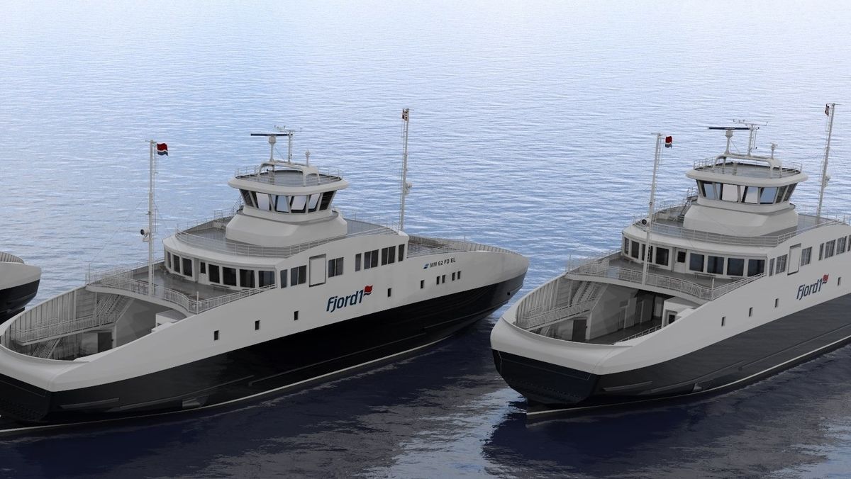 Fjord1 velger norsk verft til sine tre nye el-ferger - Tu.no