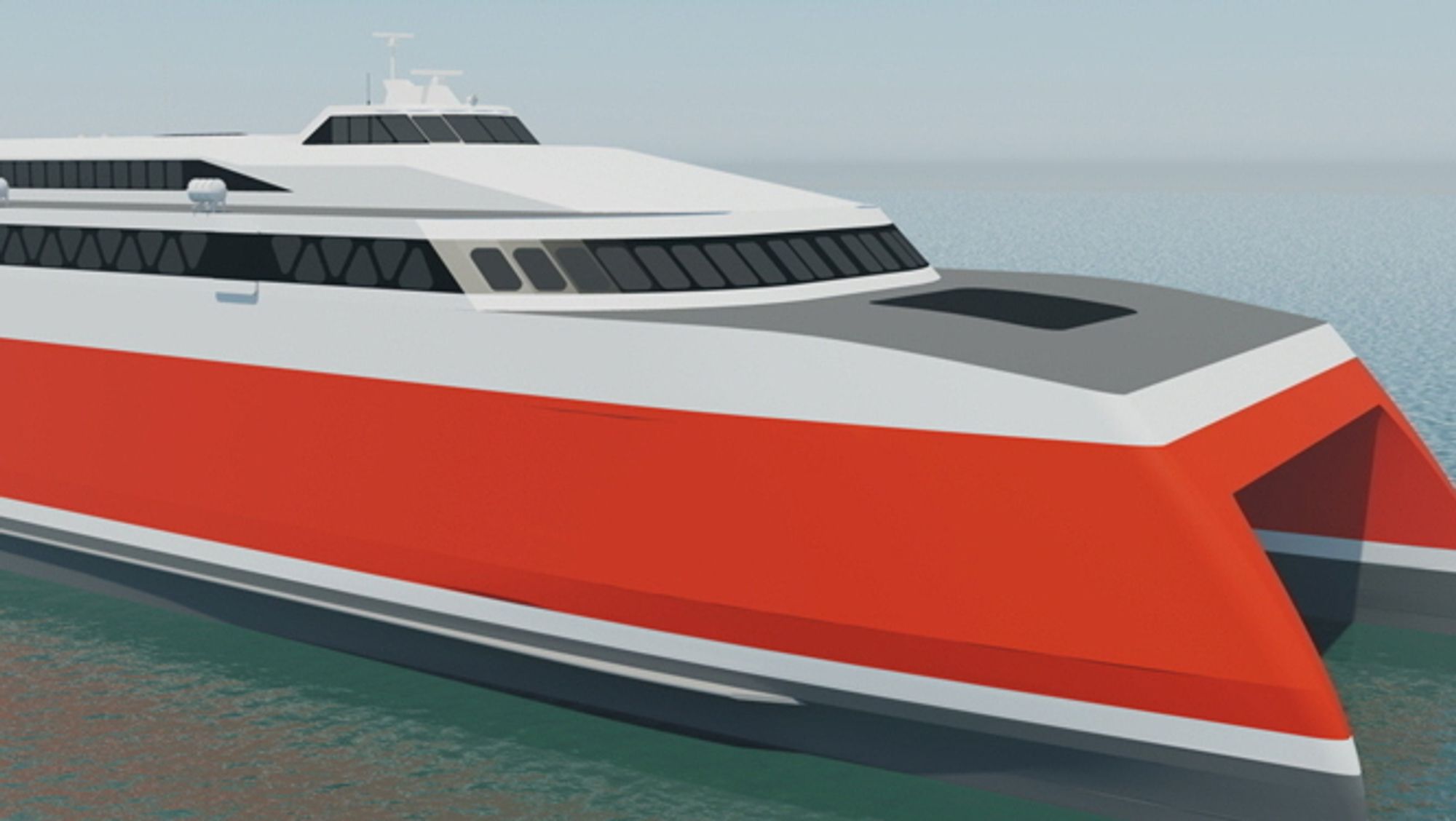 Fjord Lines nye ferge skal frakte 1200 personer på 2 timer og 15 ...