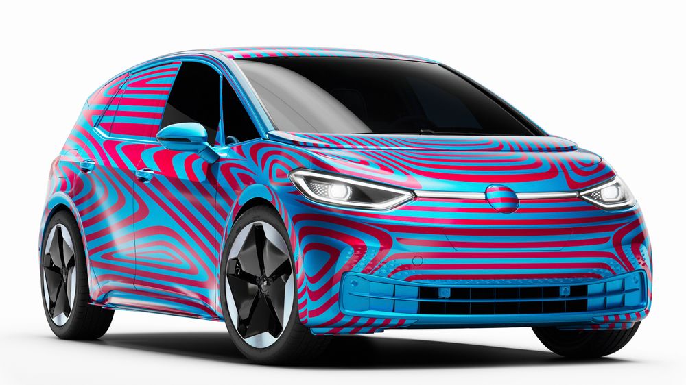 ELBIL FRA VOLKSWAGEN : Halvparten av den første ID3-produksjonen er ...