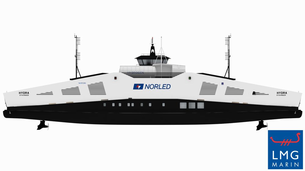 Den første hydrogenfergen kommer til Norge i november - Tu.no