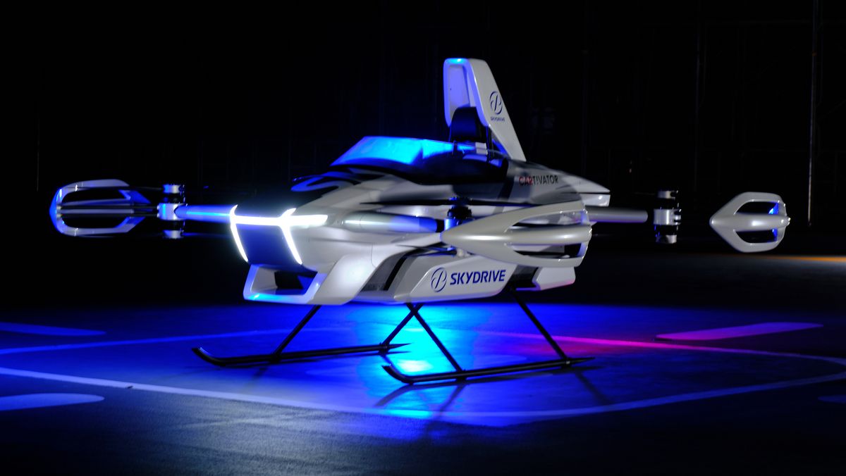 Vellykket test av flygende taxi-droner - Tu.no