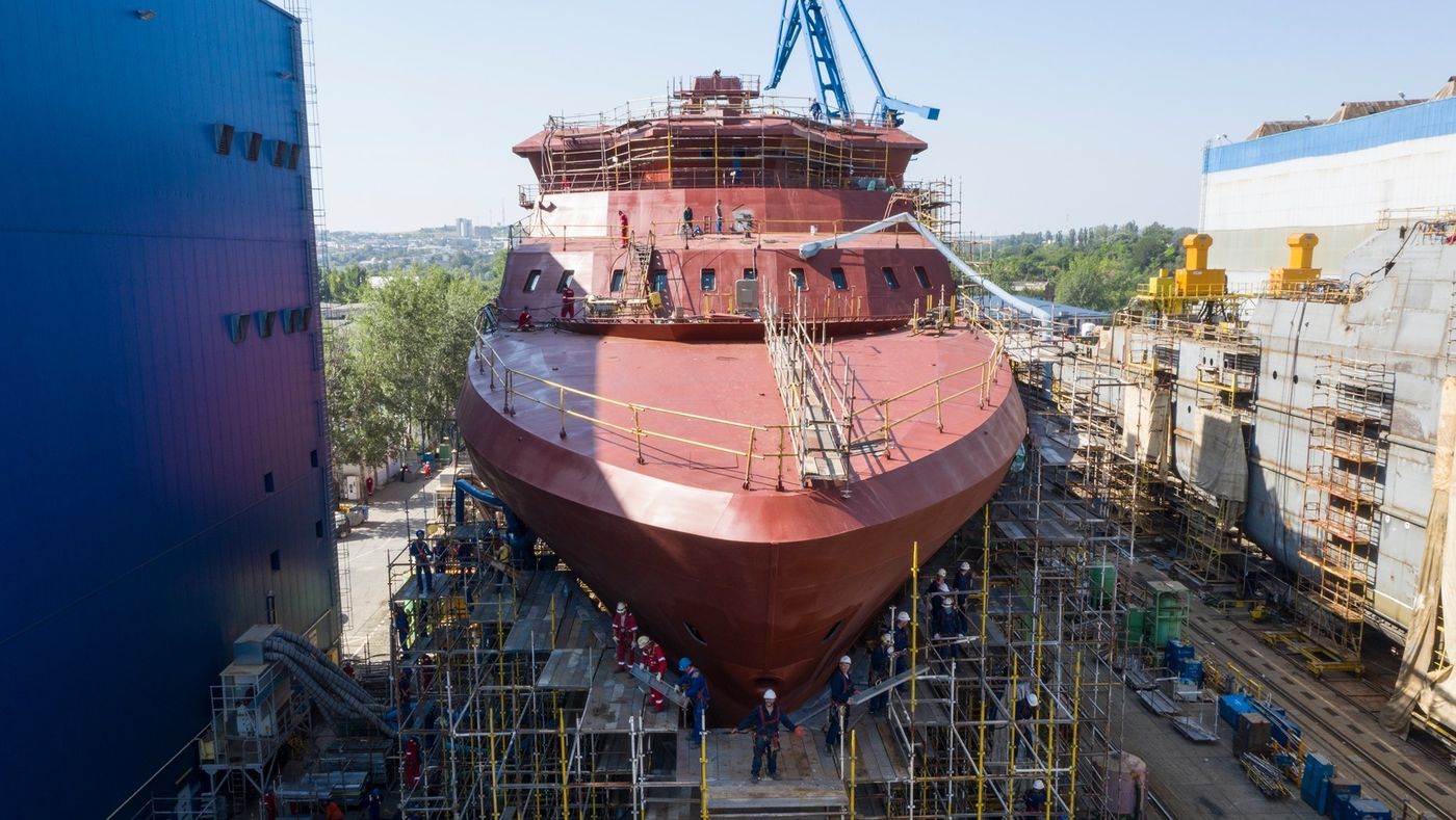 Her er det nye kystvaktskipet på vei fra Romania til Norge - Tu.no