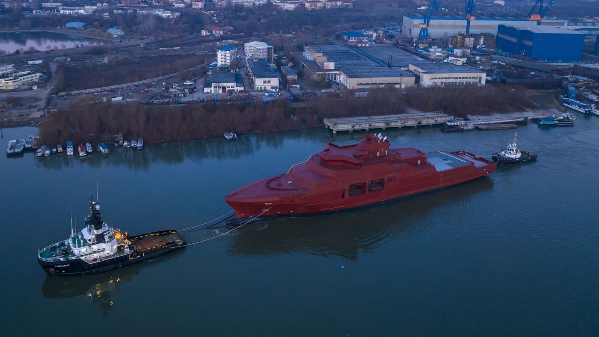 Et nytt kystvaktskip er på vei fra Romania - Tu.no