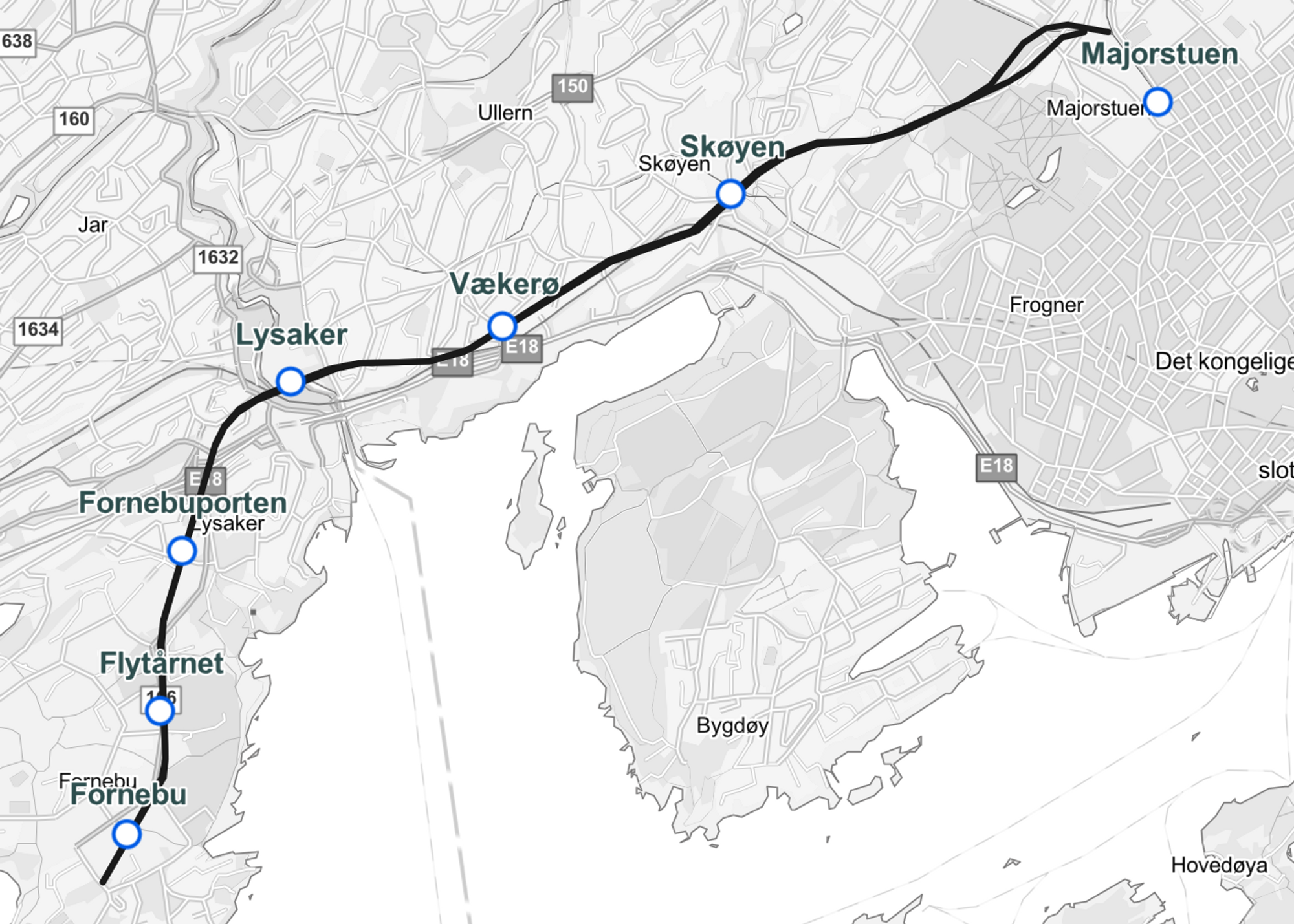 Om Fornebubanen skrotes til fordel for buss: Transportplanlegger ...
