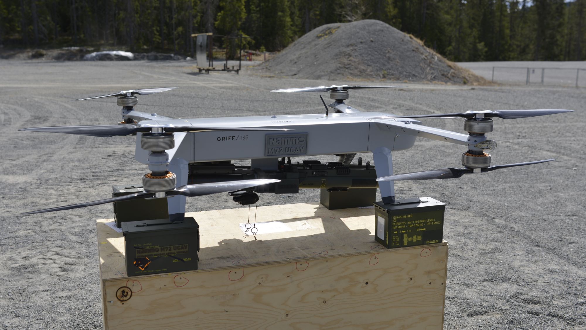 Norsk kampdrone: Kombinerer UAV fra Sykkylven med panservernraketter ...