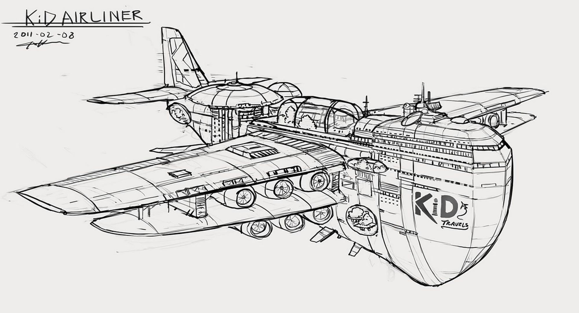 Sprø idé om fusjonsdrevet kjempefly har fått nytt liv etter ti år - Tu.no
