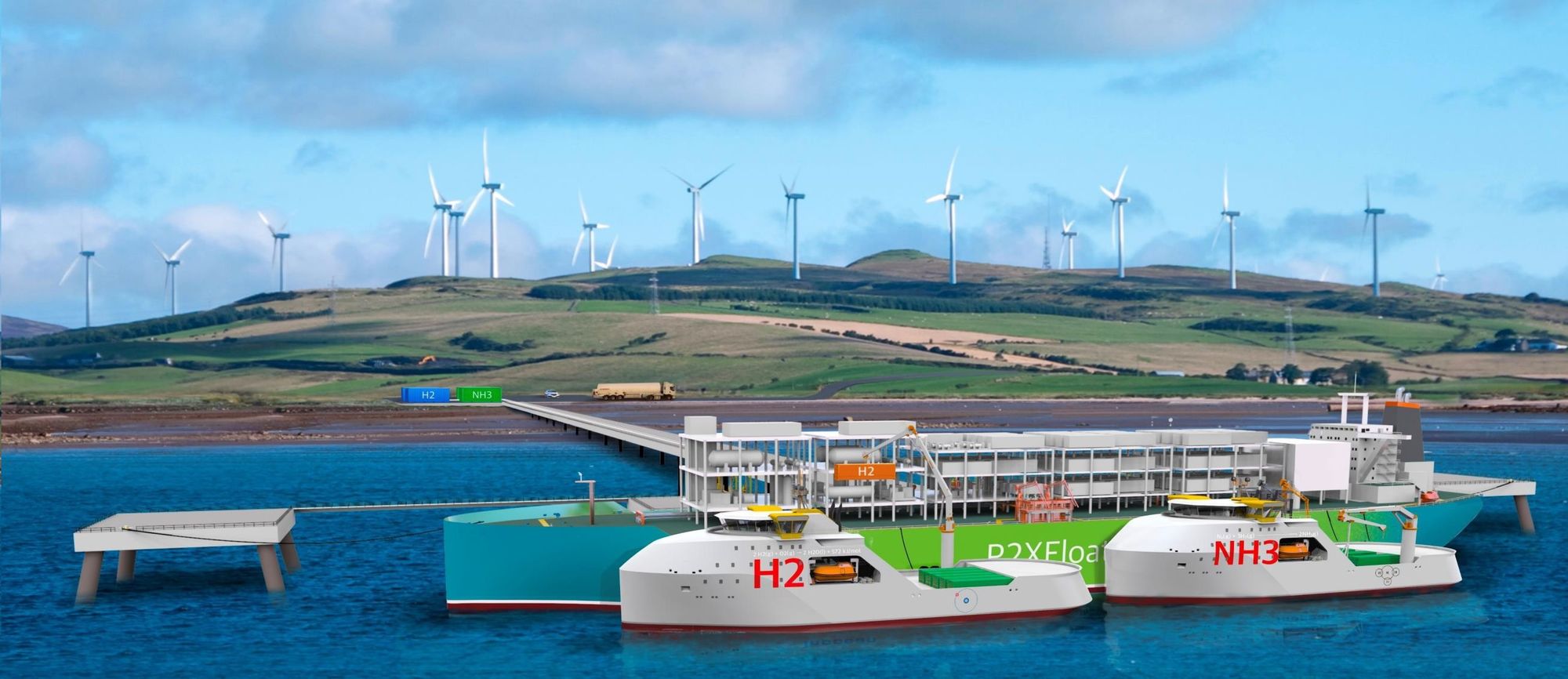 Bygger om gasstanker til ammoniakk- og hydrogenproduksjon - Tu.no