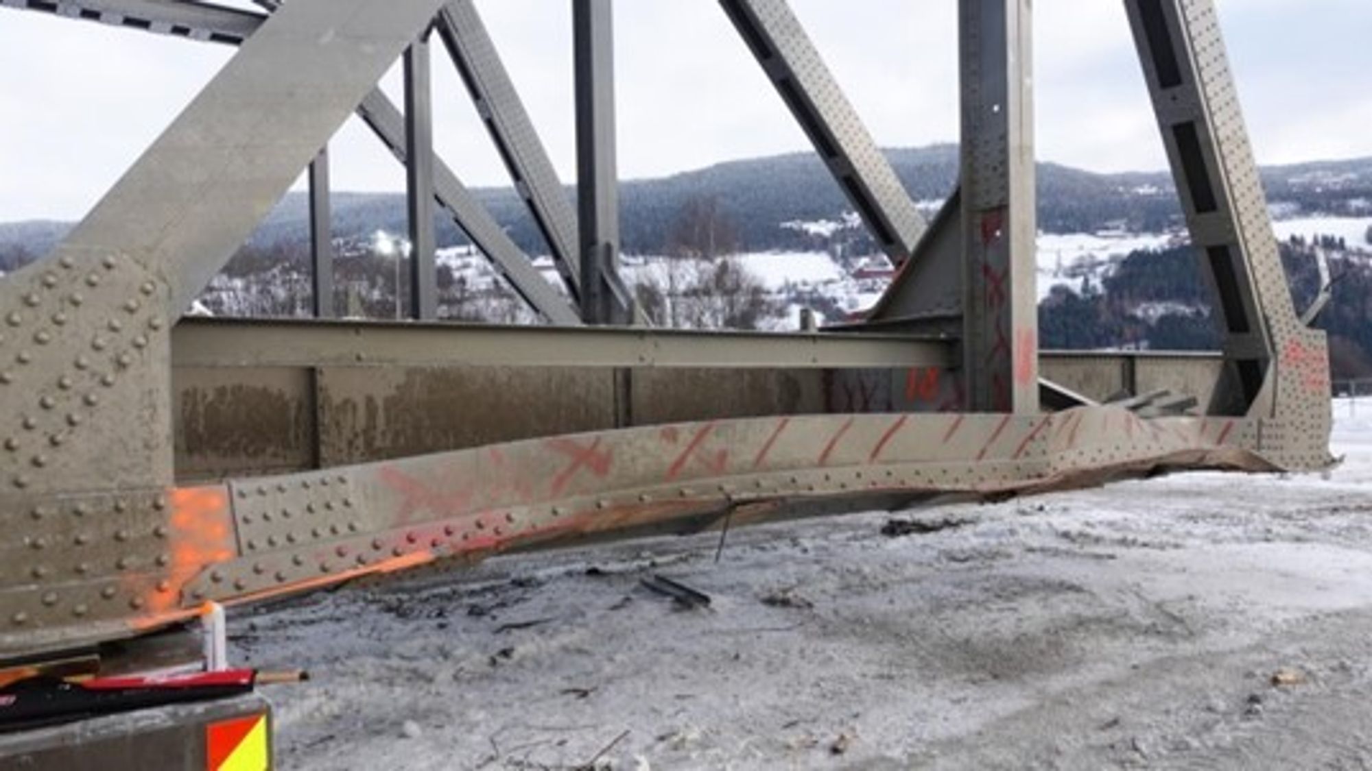 Bruelementene kan gjenbrukes: Randklev bru åpner før sommeren - Tu.no